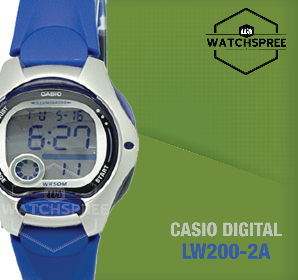 Casio Standard Digital Watch LW200-2A | eBay