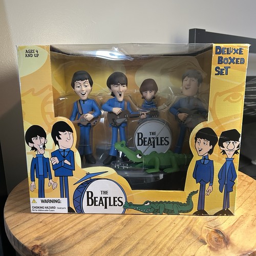 Rare 2004 The Beatles Cartoon Deluxe Boxed Action Figure Set McFarlane ...