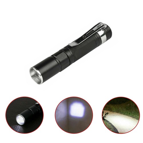 1Pc 5000LM Q5 Mini LED Flashlight Zoomable Penlight Portable Torch ...