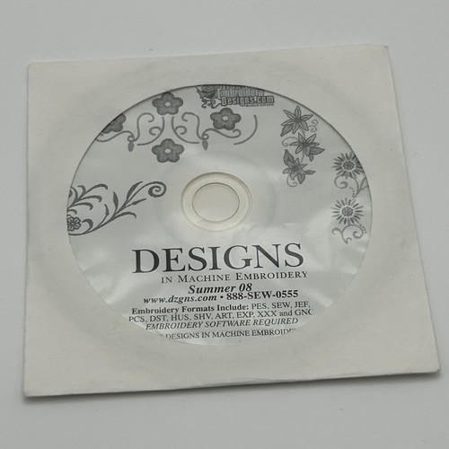Designs in Machine Embroidery CD (2008) From Great Embroidery Designs ...