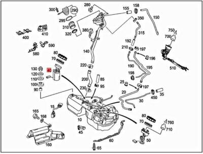 Genuine MERCEDES C219 S211 W211 CLS C219 E-CLASS W211 Feed unit ...