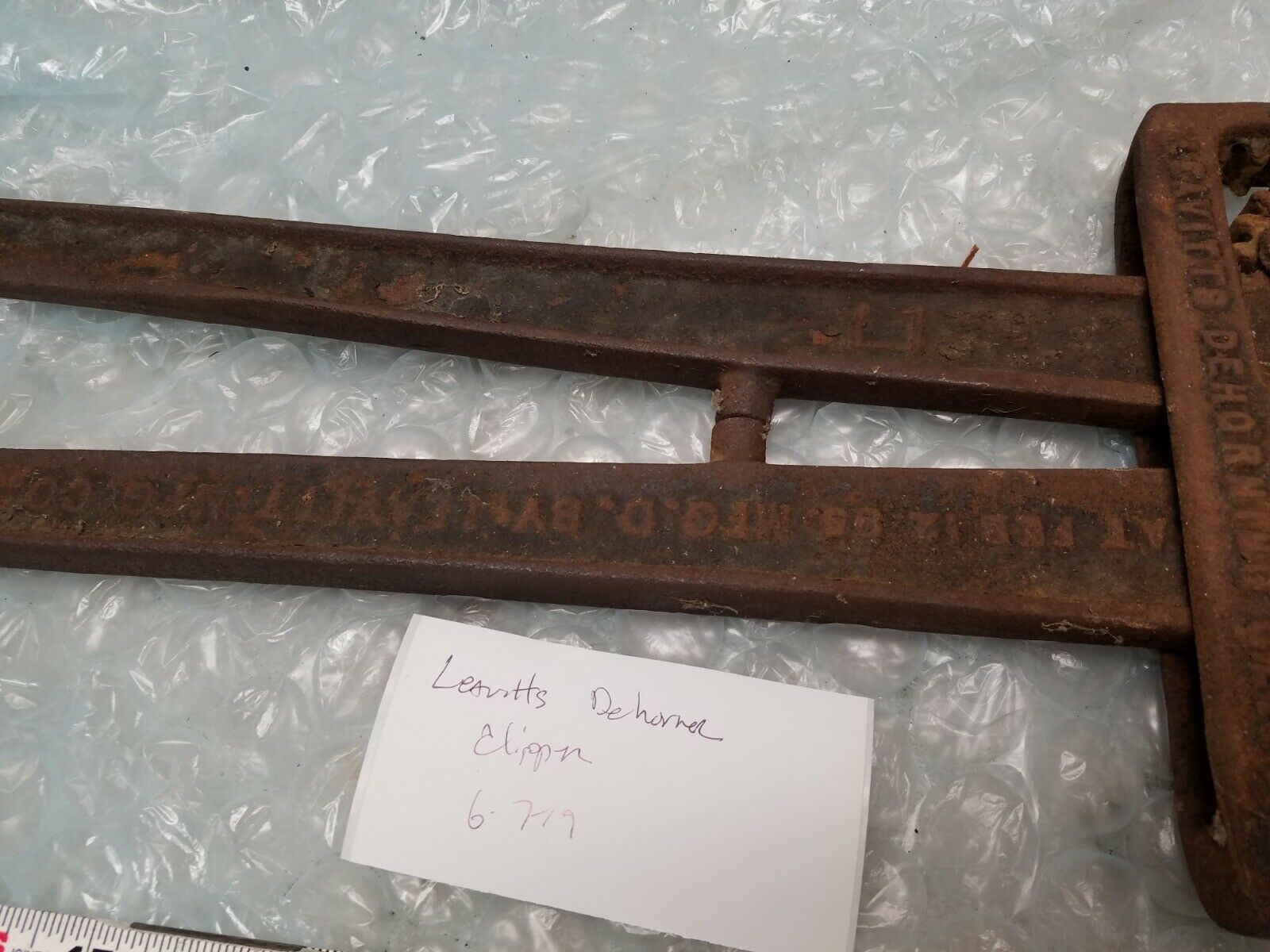 Vintage Leavitt Dehorning Clipper Bull Horn Cutter Livestock Cattle ...