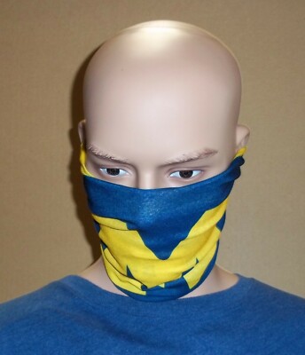 Michigan Wolverines Scarf Super Bandana Hair Tie Pony Tail Headband ...