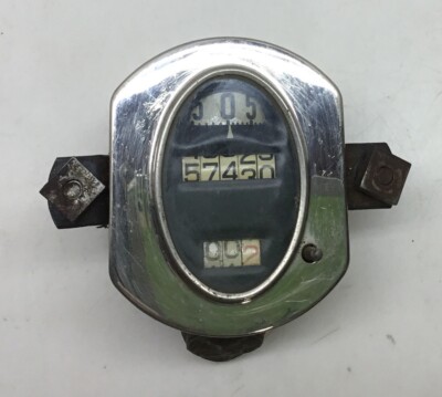 Model A Ford Stewart Warner Original Oval Speedometer/Odometer …[B65 ...