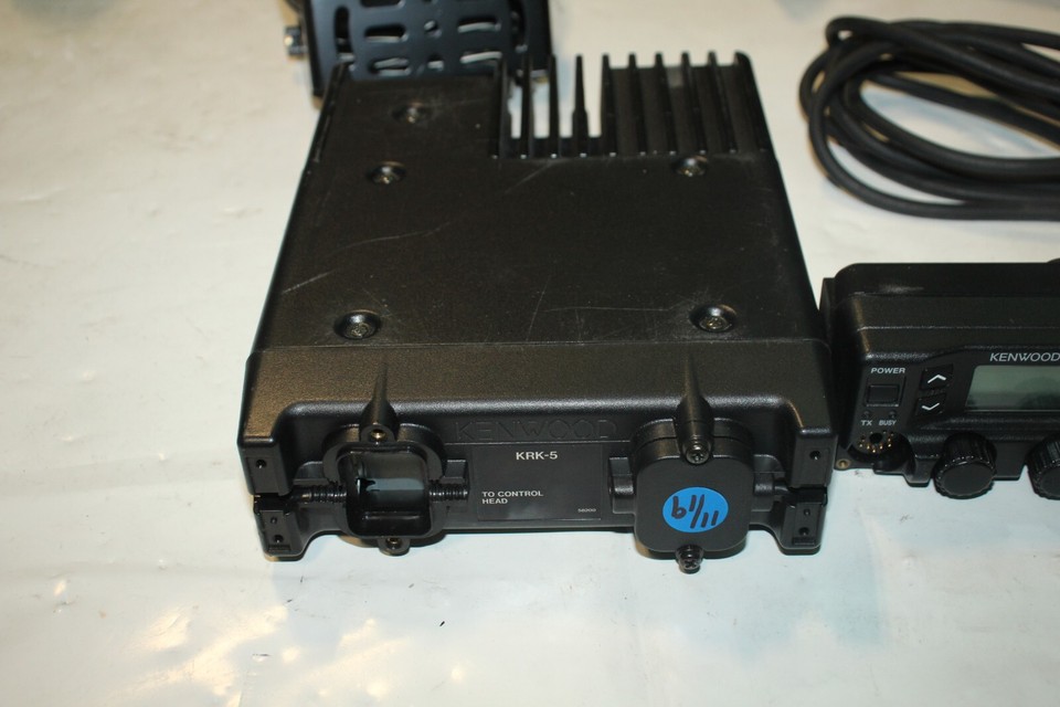 Kenwood TK-790 VHF FM Transceiver Radio with Head Speaker Mount & Cable ...
