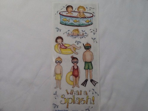 Swimming pool SCRAPBOOKING Stickers By Bo-Bunny Press | eBay