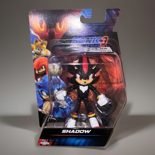 Sonic 3 Movie Shadow WAVE 2 5" Action Figure Sonic the Hedgehog | eBay