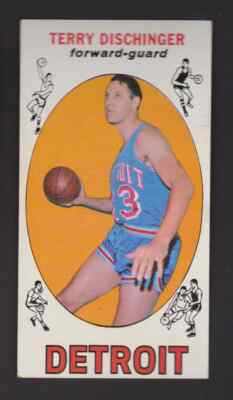 1969 Topps Basketball #33 Terry Dischinger Detroit | eBay