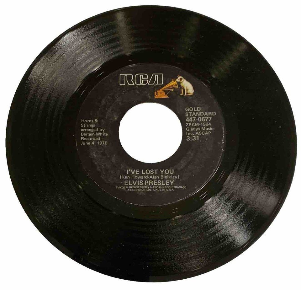 Elvis 45 Next Step is Love / I've Lost You RCA NEW reissue unplayed | eBay