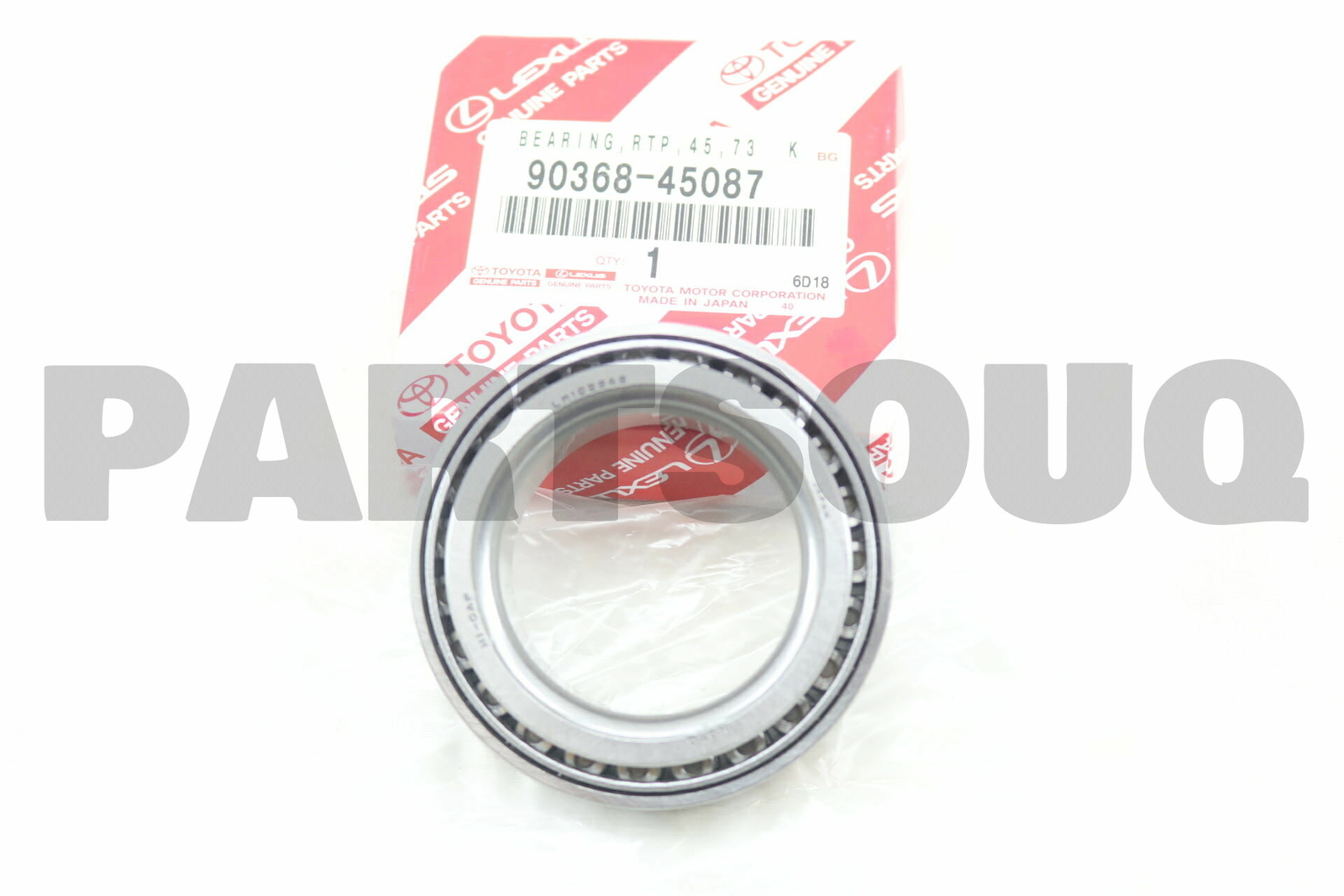 9036845087 Genuine Toyota BEARING (FOR FRONT AXLE HUB OUTER), RH/LH ...