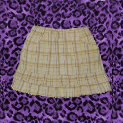 Fairykei Decora Jojifuku Harajuku Lolita Y2k 2000s Plaid Scott Yellow ...