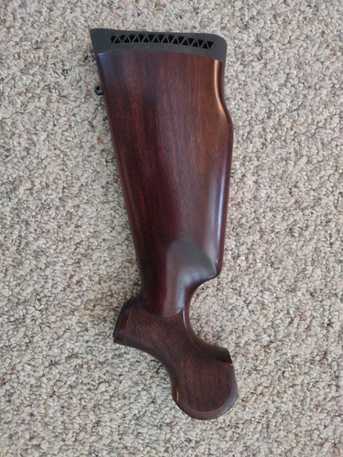 TC Encore stock with Custom hand cut checkering | eBay