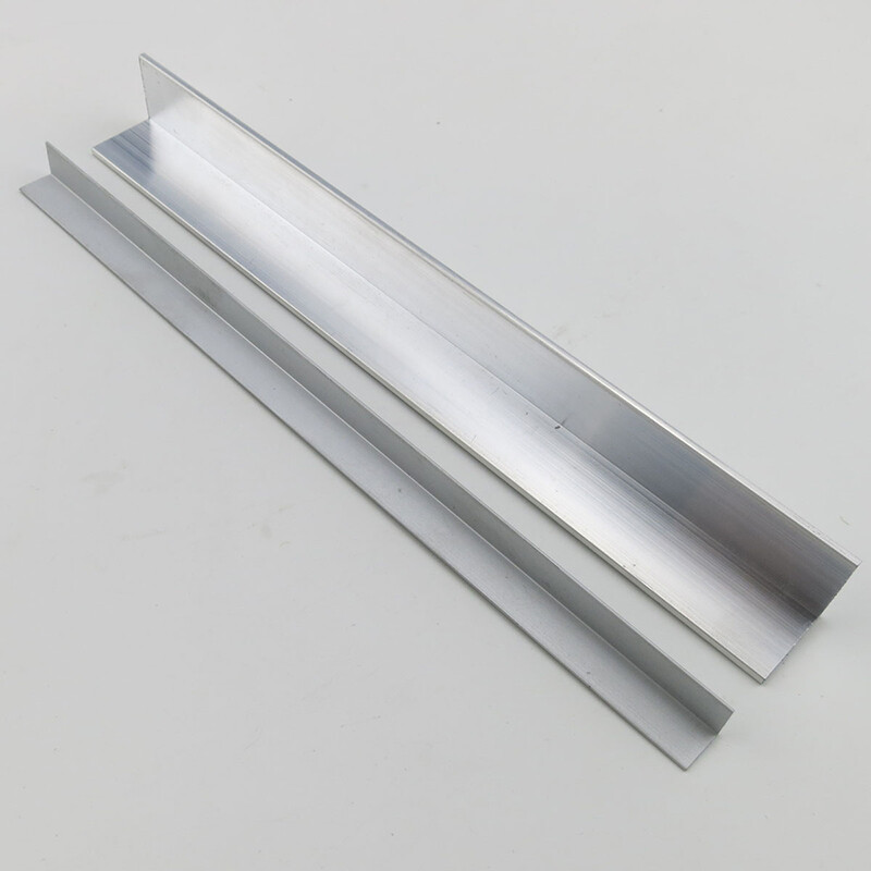 Aluminium Angle L Profile Equal Sided Metal Edging Corner Square Trim ...