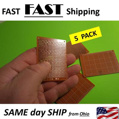 Black Circuit Board - empty breadboard - solder type --- 5x | eBay