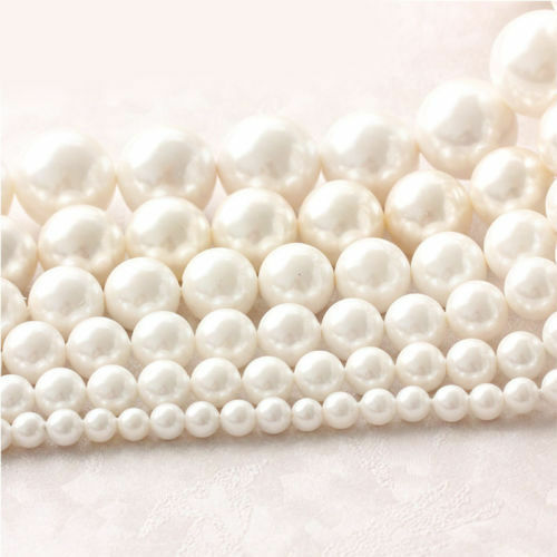 Wholesale Natural Freshwater Pearl Gems White Loose Beads for Making 1 ...