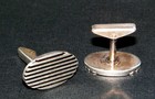ALLAN ADLER STERLING Vintage 1960's Modernist Pair Of Cufflinks | eBay