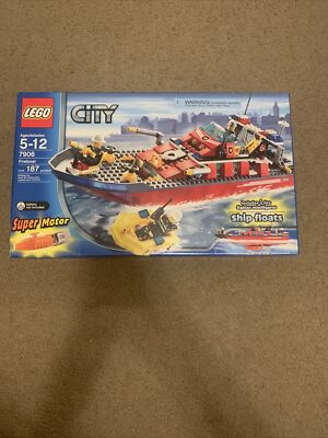 LEGO 7906 Fireboat - Lego City Fire Boat - NEW & SEALED | eBay