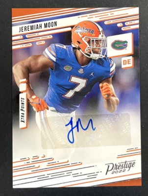 2022 Panini Prestige - Jeremiah Moon #PX-JMO Florida Gators - AUTO | eBay