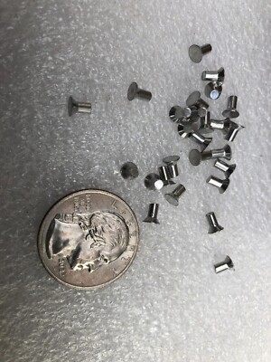Solid Aluminum Flat Head Countersunk Rivet: 3/32" x 3/16", 78 degree ...