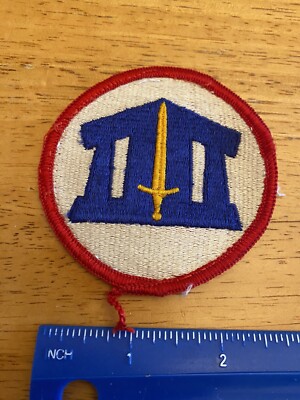 US Army ROTC Patch Red White Blue Senior INV5214 | eBay