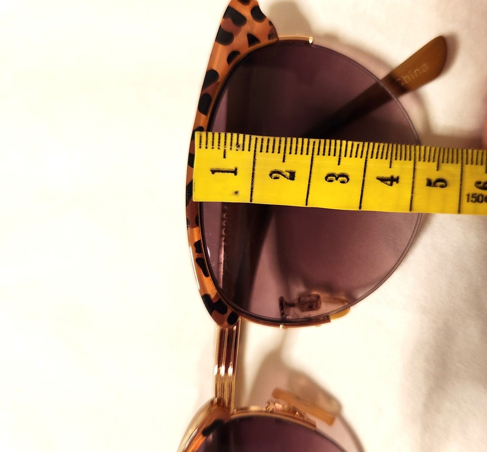 Circus by Sam Edelman Black Brown Animal Print Designer Sunglasses ...
