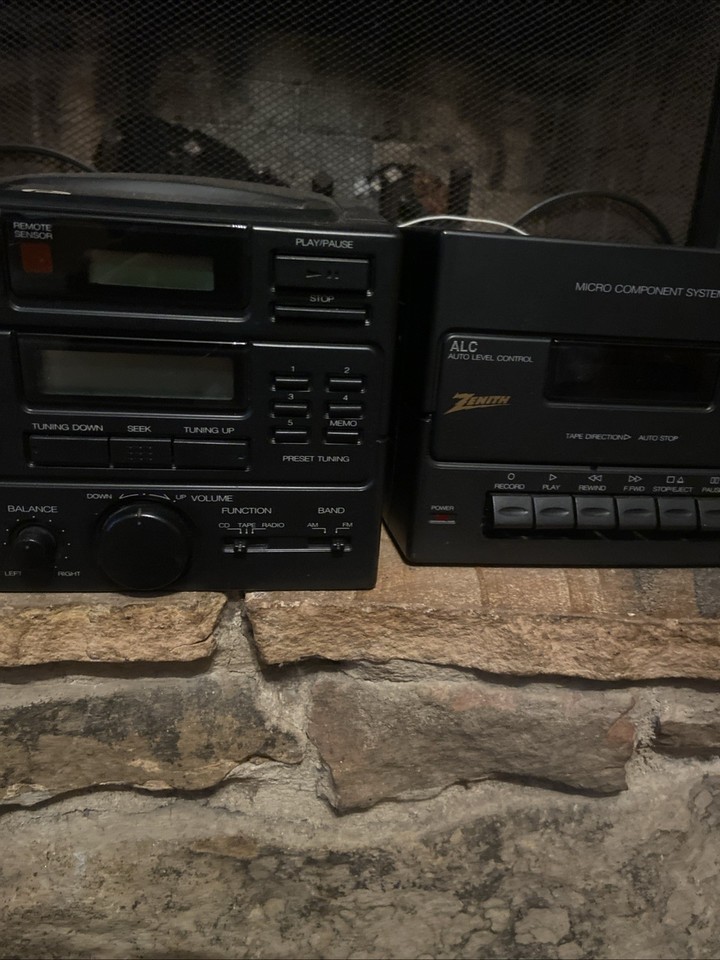 Vintage Zenith Micro Component System. Am/fm Cassette. Cd Player | eBay