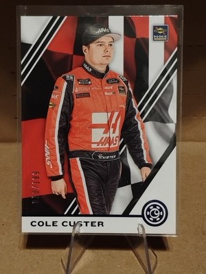 2020 Panini Chronicles Racing NASCAR BLUE Parallel #26 Cole Custer #10/ ...
