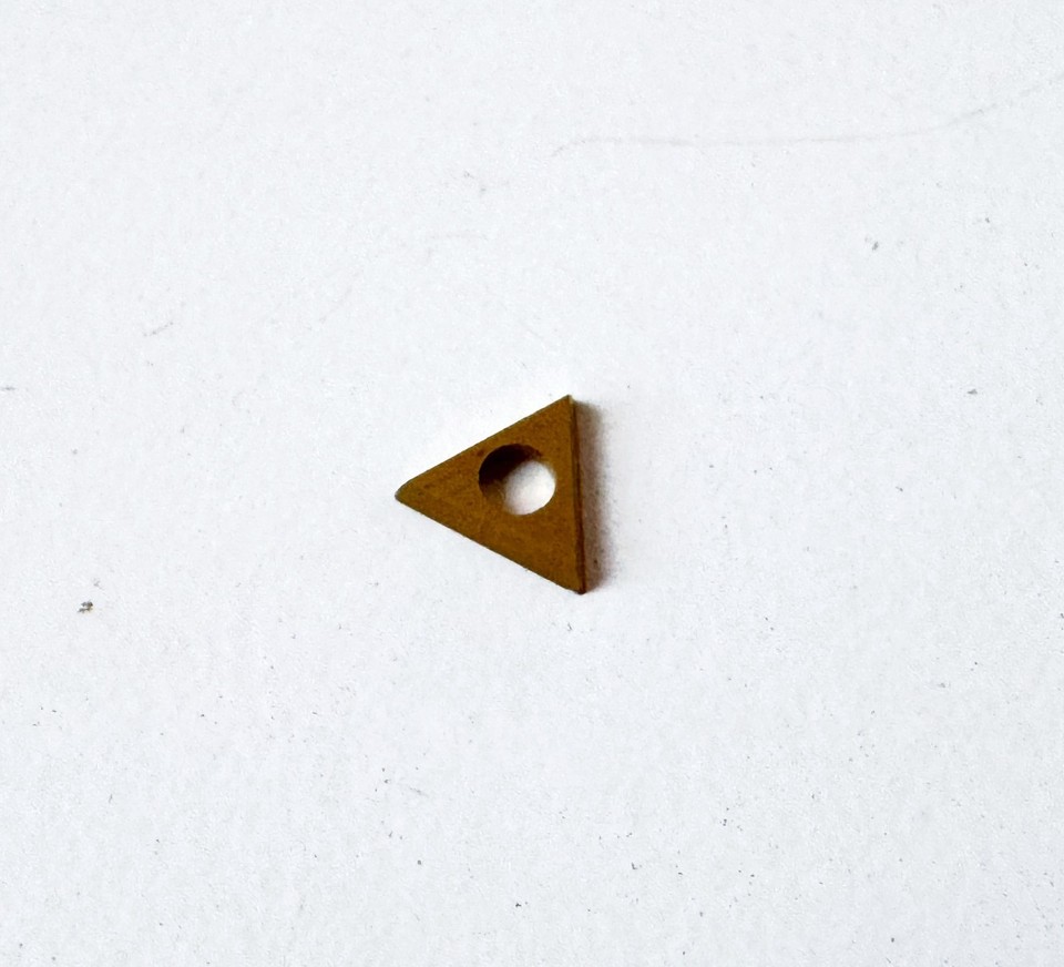 (7) CIRCLE TDCG-505L CG6 Carbide Indexable Boring Inserts TiC TiCN TiN ...