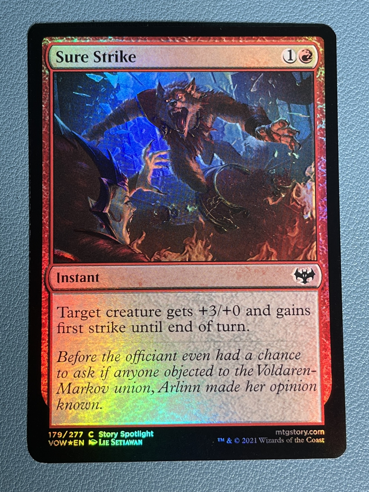 MTG Sure Strike Foil Innistrad VOW NM | eBay