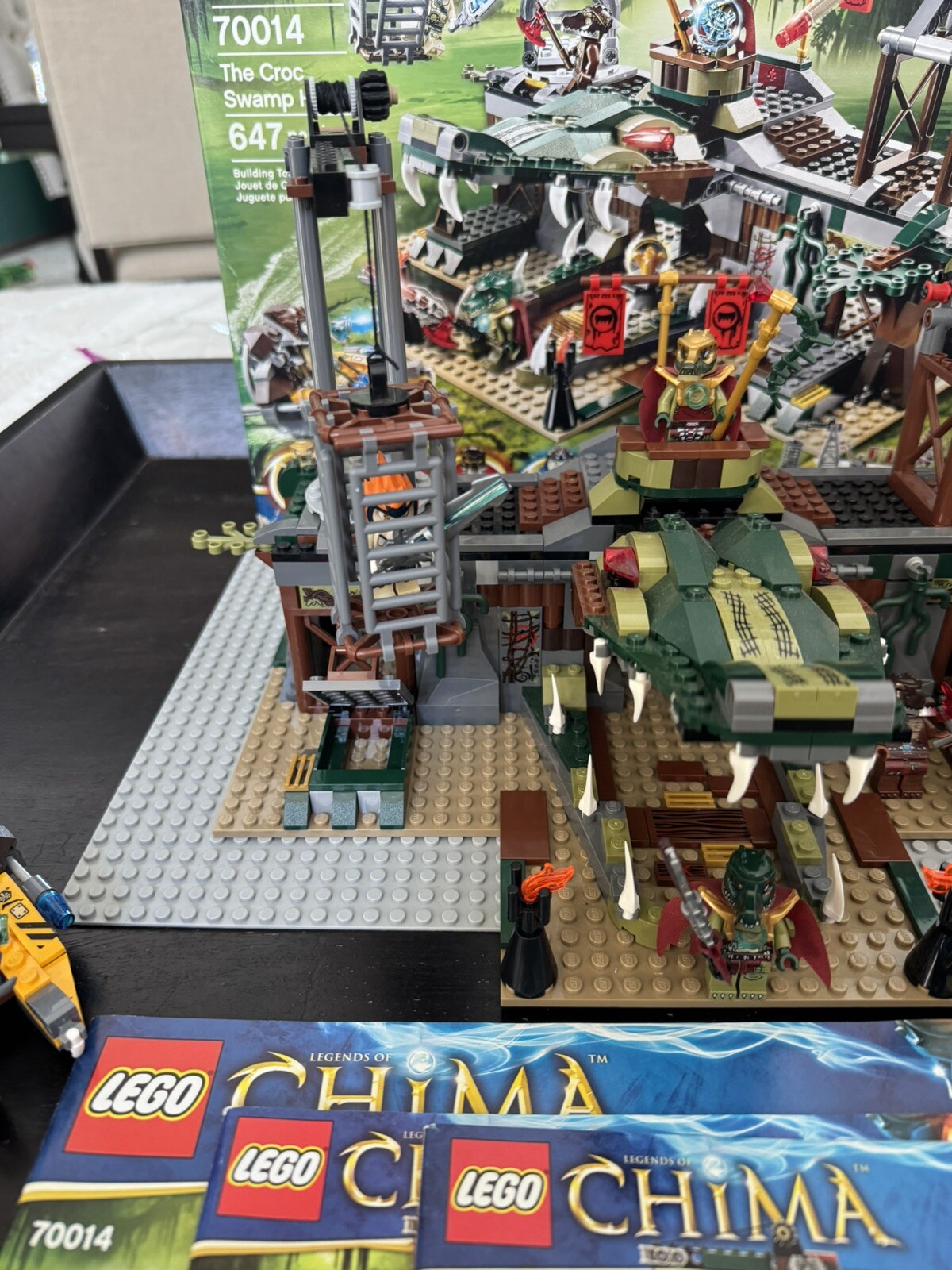 Lego Legends of Chima The Croc Swamp Hideout #70014 | eBay