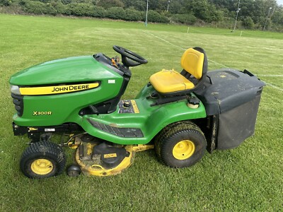 John Deere Ride on Mower X300R - Rear Collection X300 R | eBay UK