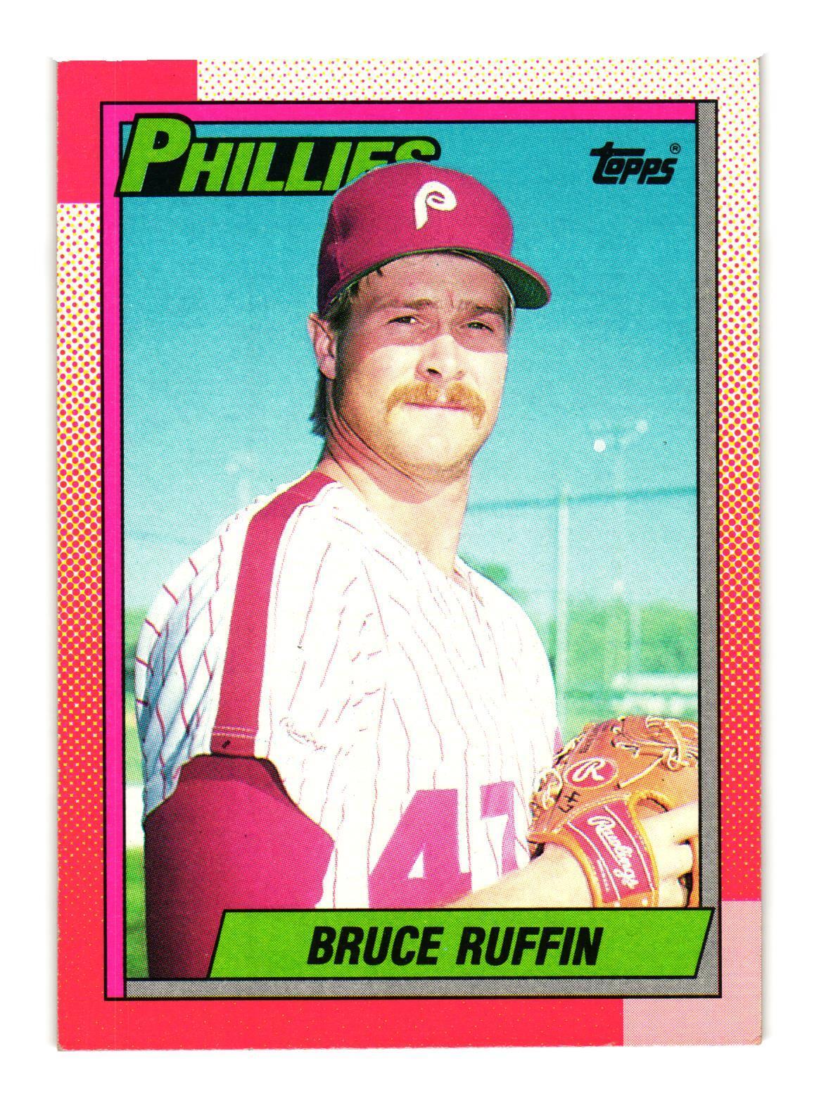 1990 Topps #22 Bruce Ruffin Philadelphia Phillies | eBay
