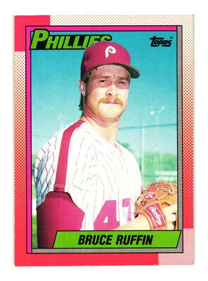 1990 Topps #22 Bruce Ruffin Philadelphia Phillies | eBay