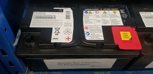 NEW MERCEDES-BENZ PRIMARY STARTER Battery (001-982-8108, 2108, 8208 ...