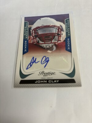 2011 Panini Prestige - Draft Picks Rights Signatures (#252) John Clay ...