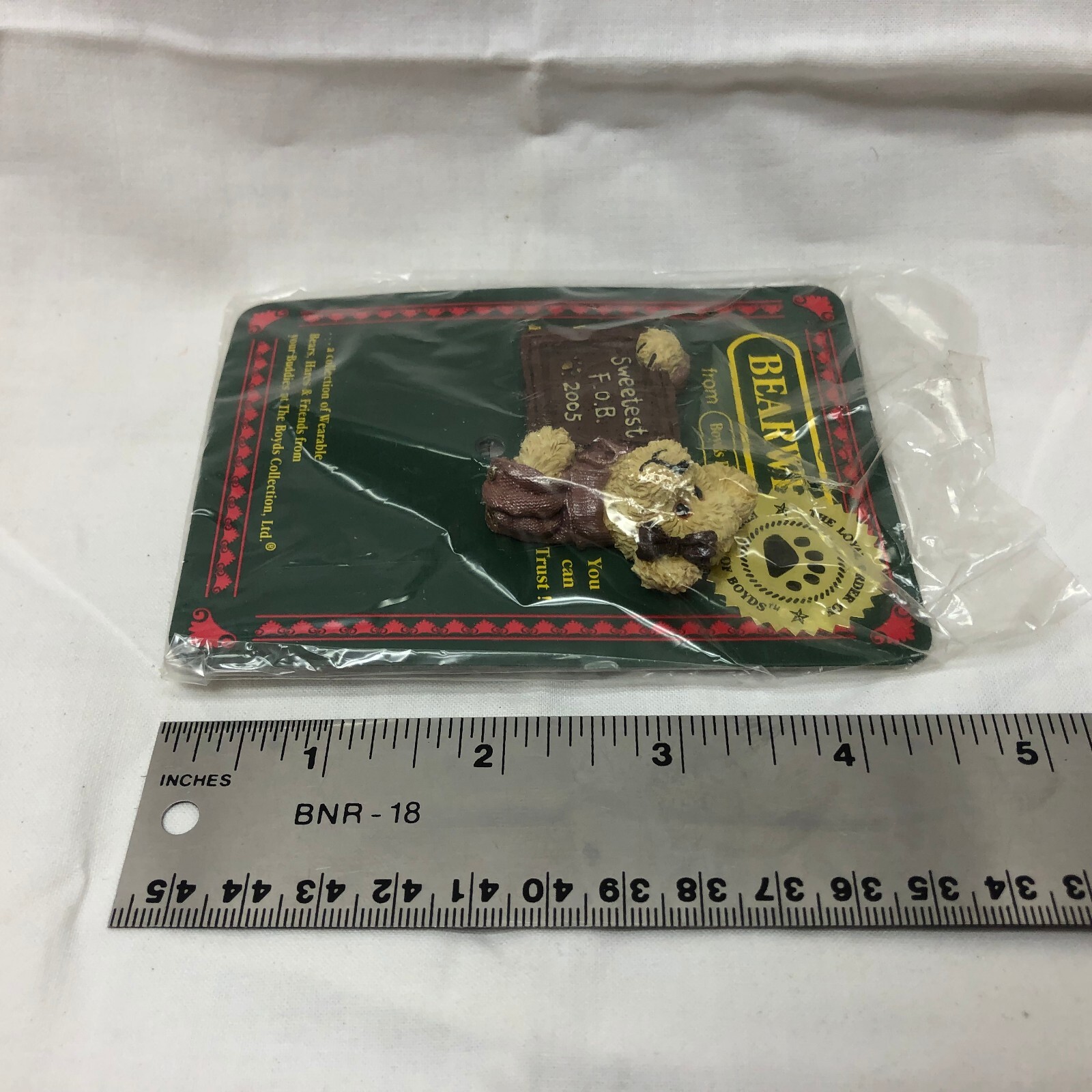 Bear Wear Pin Bon-Bon Sweetbeary Boyd Bear IN ORIGINAL PACKAGING NEW ...