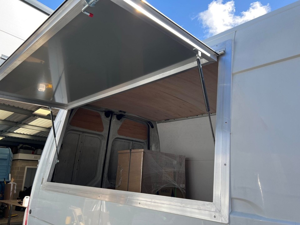 Catering Serving Hatch Concession Window Opening for food truck trailer ...