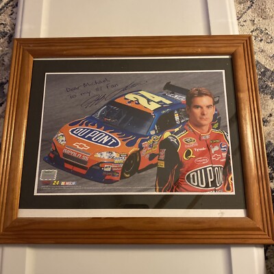 jeff gordon autographed photo | eBay
