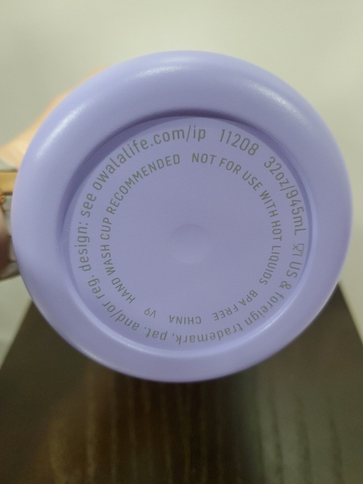 Owala FreeSip Stainless Steel Bottle / 32oz / Color: Lotsa Lilac *read ...