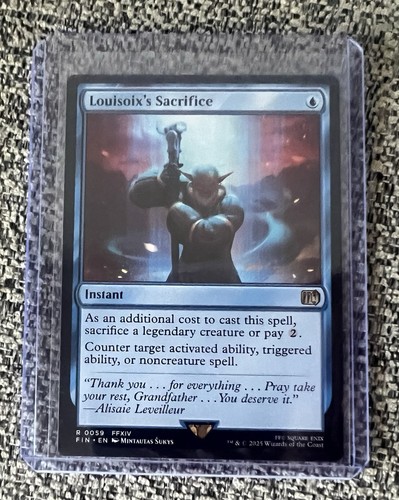 MTG Final Fantasy Louisoix's Sacrifice R 0059 | eBay