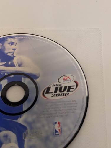 NBA Live 2000 (Sony PlayStation 1, 1999, PS1) *Disc Only w/ Sleeve ...
