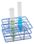 Eisco Blue Epoxy Coated Steel Wire Test Tube Rack 20 Holes 4 Format for ...