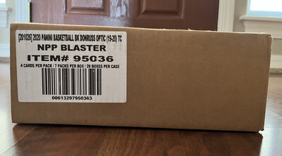 2019-20 Panini Donruss Optic NBA Blaster Box SEALED CASE (20 Boxes ...
