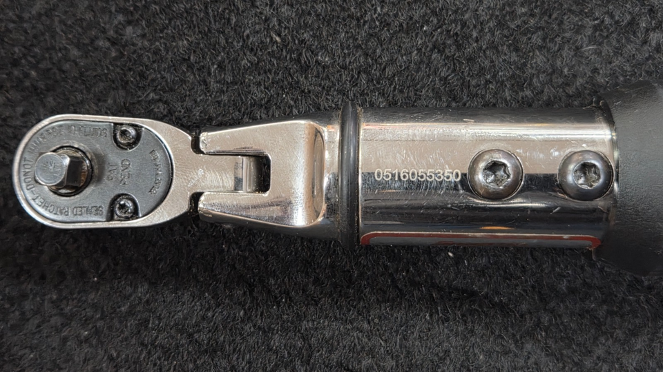 SNAP-ON ATECH 1/4" DRIVE TECHANGLE FLEX-HEAD TORQUE WRENCH 12-240 IN ...