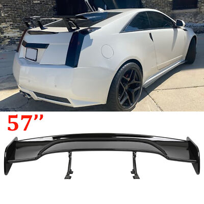 For 2008-2014 Cadillac CTS CTS-V Coupe 57" Large Rear Trunk Spoiler ...