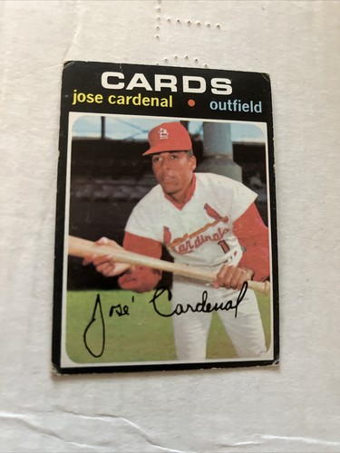 1971 Jose Cardenal St. Louis Cardinals Topps Baseball Card #435 | eBay