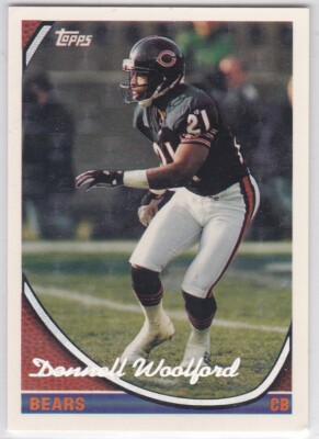 G) 1994 Topps Football Trading Card - Donnell Woolford #137 | eBay