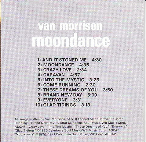 Van Morrison - Moondance (CD, Album, RE, RP) | eBay UK