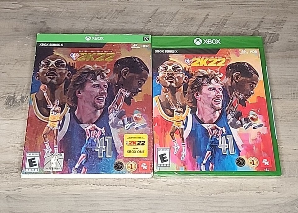NBA 2K22 75th Anniversary Edition (XBOX SERIES X, 2021) w/ Slipcover ...