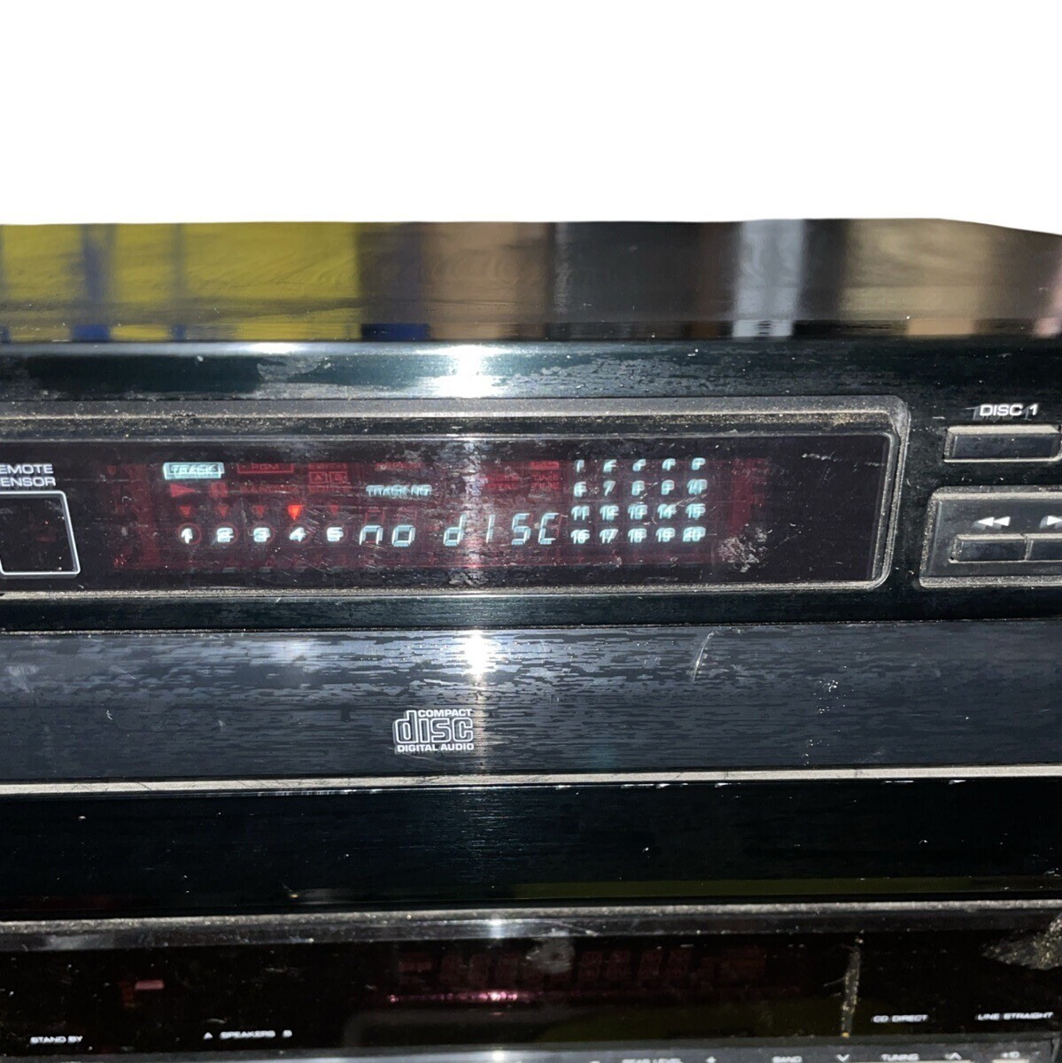 VTG Kenwood Multi Compact 5 Disc Player DP-R4430 Tested 1Bit Converter ...